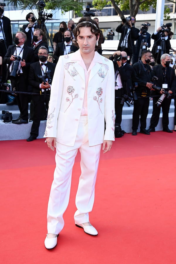 Le tapis rouge de la cérémonie d'ouverture du 74e Festival de Cannes